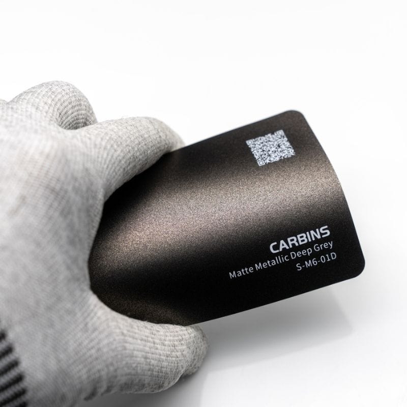 Ultra-Matte Obsidian Gray Folie